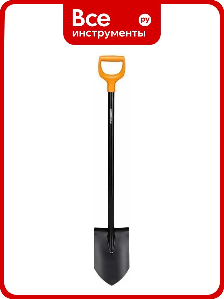 Штыковая, Fiskars, лопата Fiskars Solid 1066716, прочной стали заточено, обработки почвы