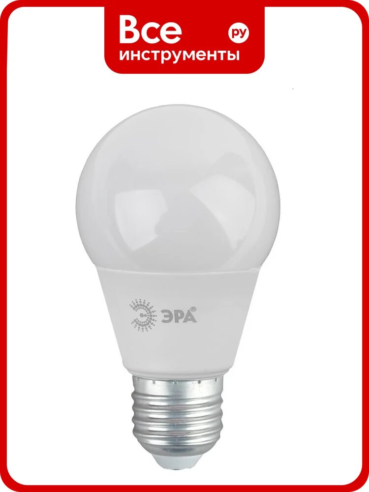 Светодиодная лампа ЭРА LED A65 20W 865 E27 R диод, груша, 20Вт, холодный, E27 Б0045326, 20 Вт, белый