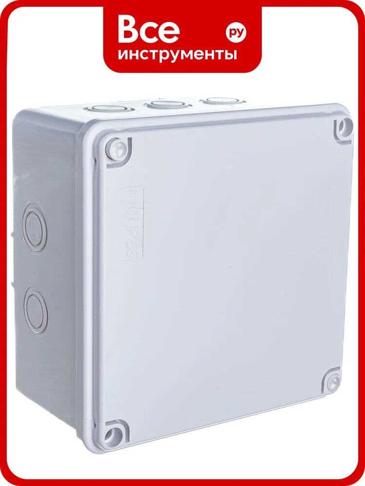 Распределительная коробка MTG с винтами 155х155х80 IP65 146099 для распределения потоков жидкостей