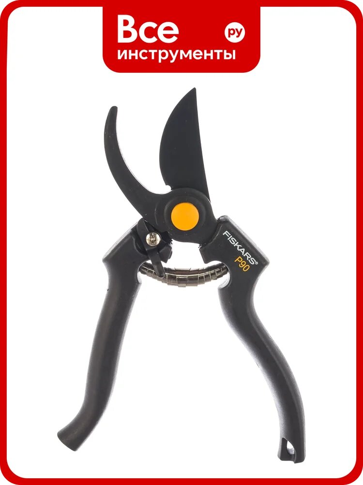 Профессиональный, Fiskars, садовый секатор Fiskars 1001530 (111960), красный, использования в качестве кусачек