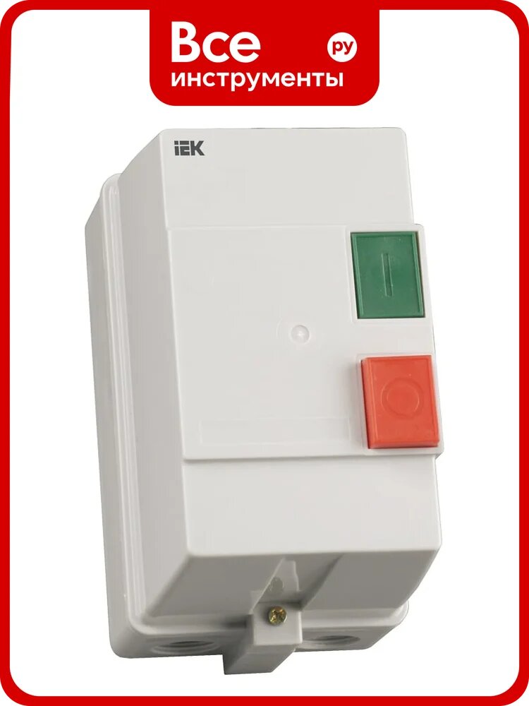 Контактор IEK КМИ-23260, 32А, 380В/АС3, IP54, ИЭК, KKM26-032-380-00