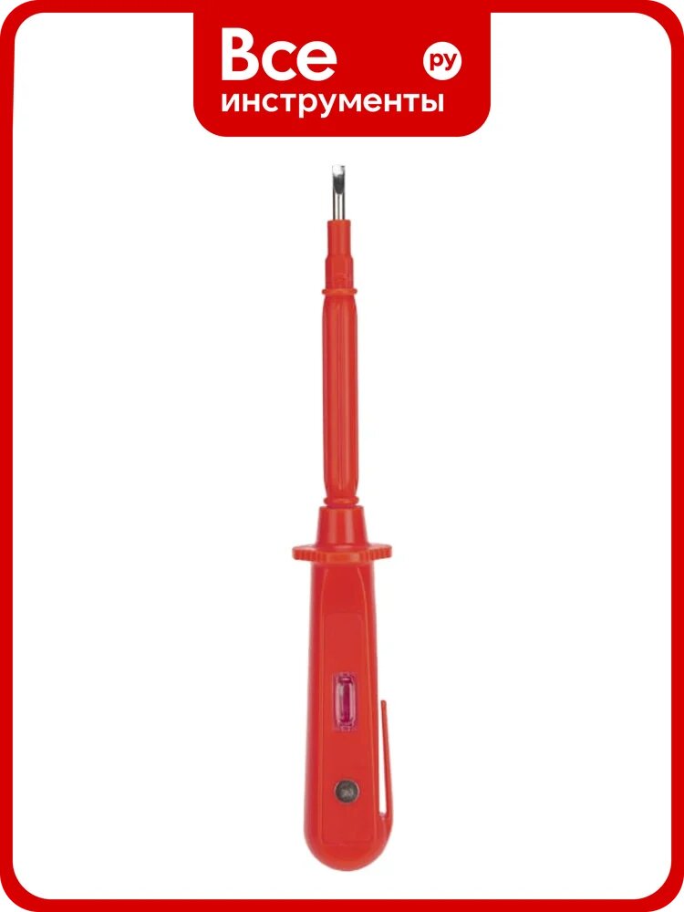 Тестер напряжения с комбинированным жалом REXANT R-14 12-2044, сталь, для быстрого и точного