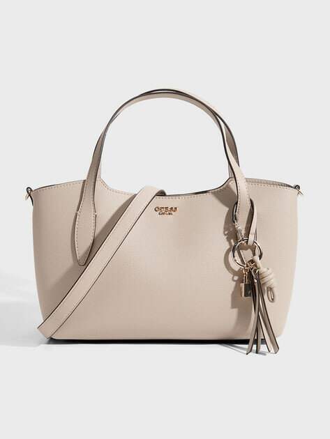 Сумка с ручками Guess HWBG9735060 серо-бежевый