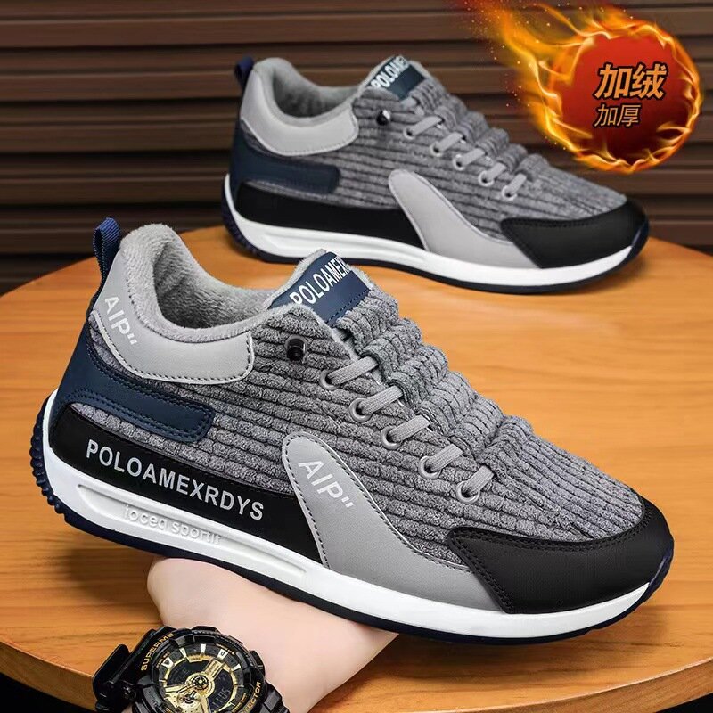 JYL Туфли Лофер мужские Лето Ходьба Легкость Кожа/AW800-M plus velvet gray