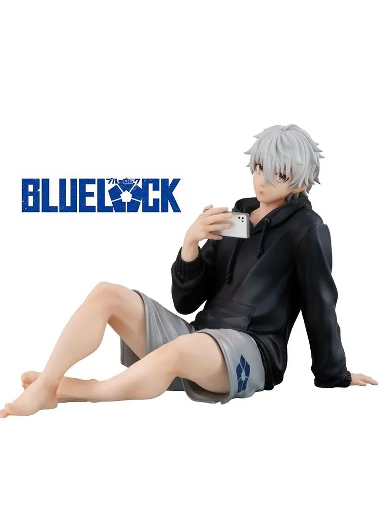 Фигурка аниме Блю Лок Hаги Cейширо / Blue Lock Nagi (9cm, пакет)