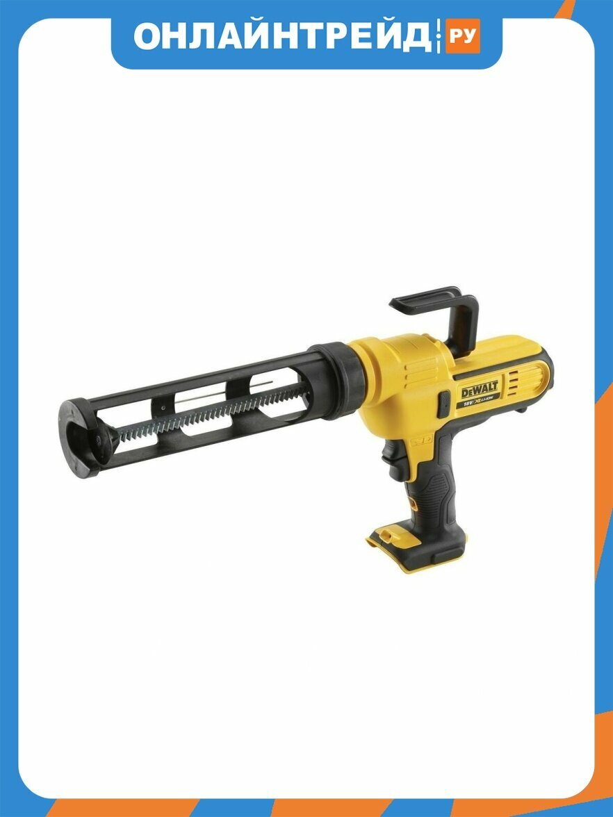 Пистолет для герметика Dewalt DCE560N, без АКБ и ЗУ
