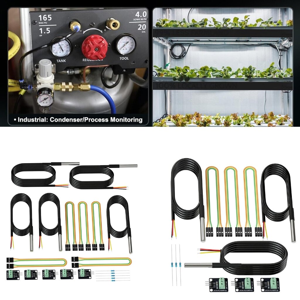 Consistent Temperature Probe Set For Industrial Diy Projects — фото 1