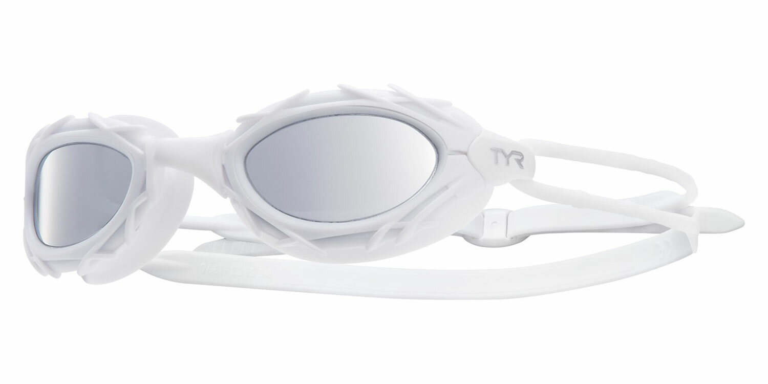Очки для плавания TYR Nest Pro Nano (LGNSTNM), цвет Белый