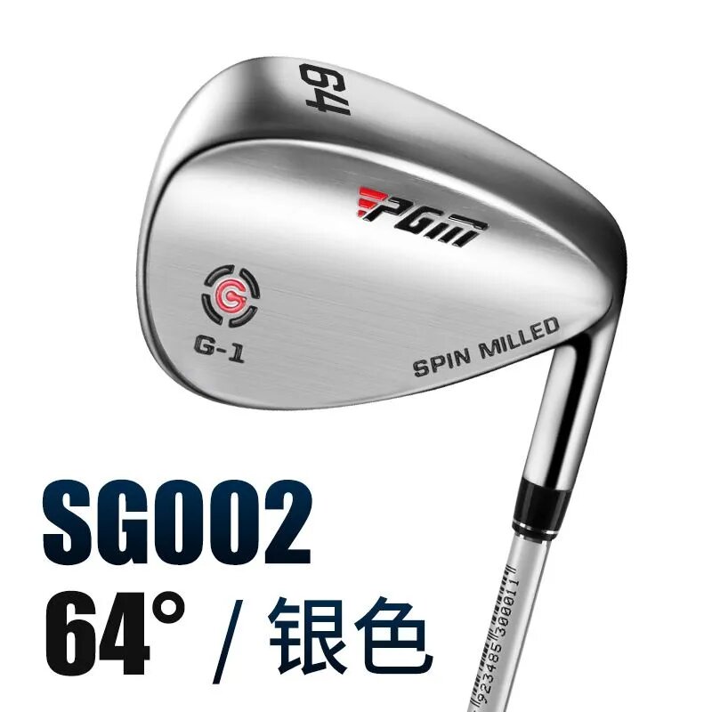 PGM Golf Клюшка для гольфа, серебро 64°, SG002, нержавеющая сталь, R
