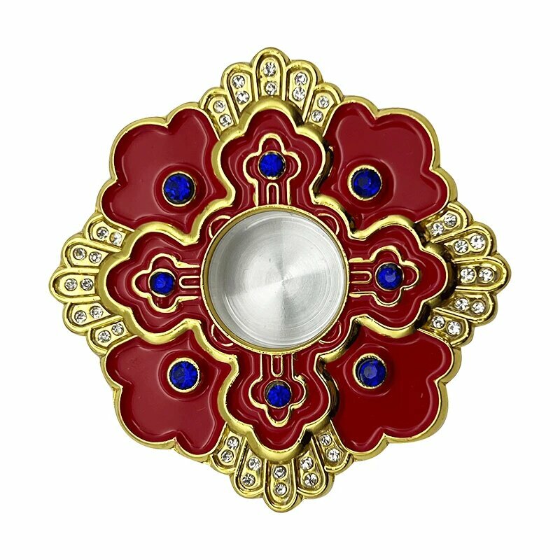 Православный крест из металла Red and Blue