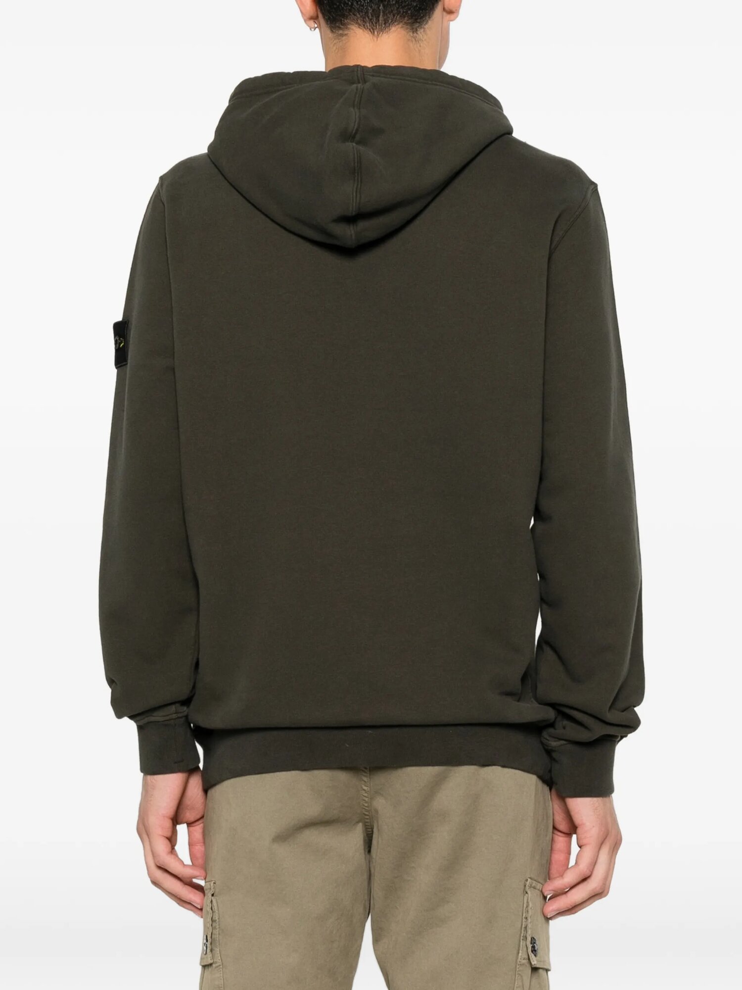 Худи Stone Island Logo-patch hoodie, размер L — фото 1