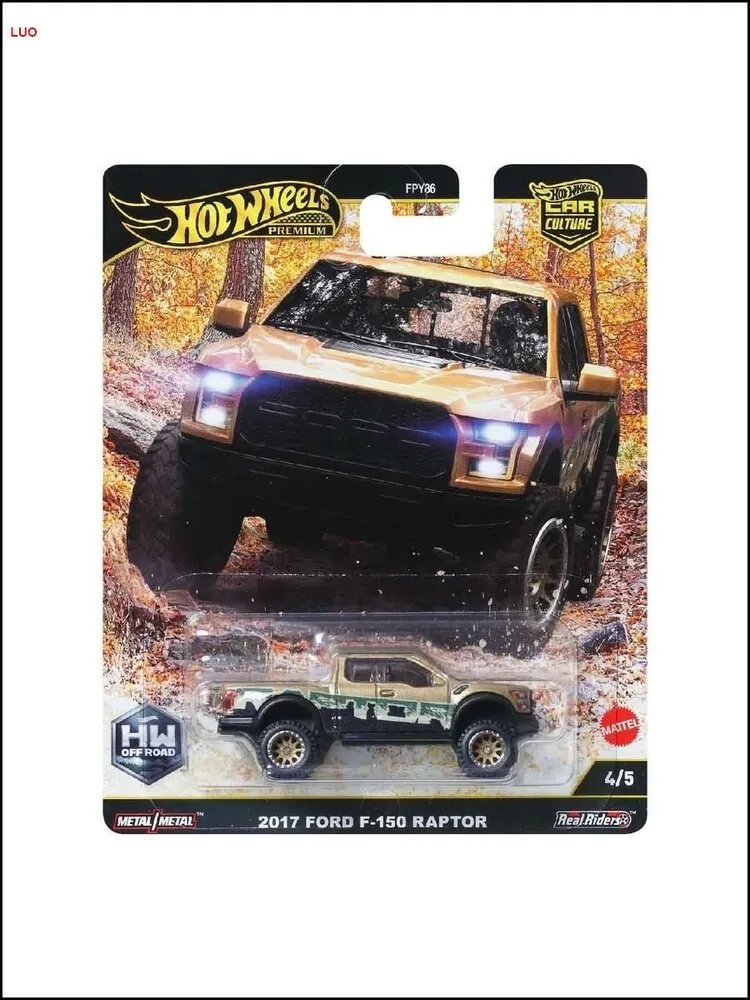Машинка коллекционная Premium Car Culture FPY86:2017 Ford F-150 Raptor