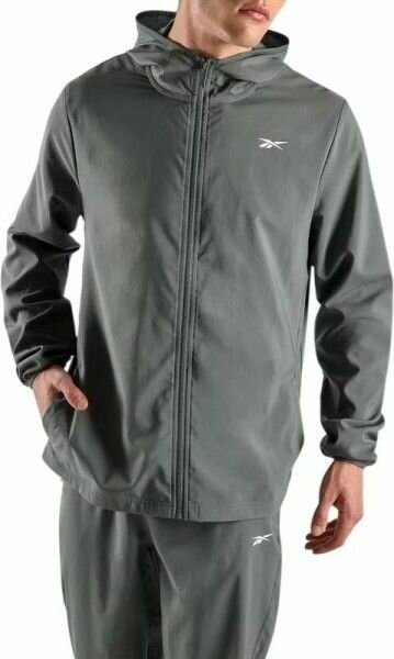 Толстовка Reebok, размер S, , серый