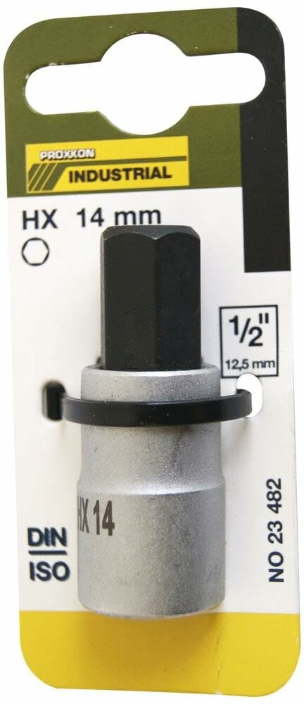Головка Proxxon с шестригранными битами на 1/2" HX, 14 мм (23482)