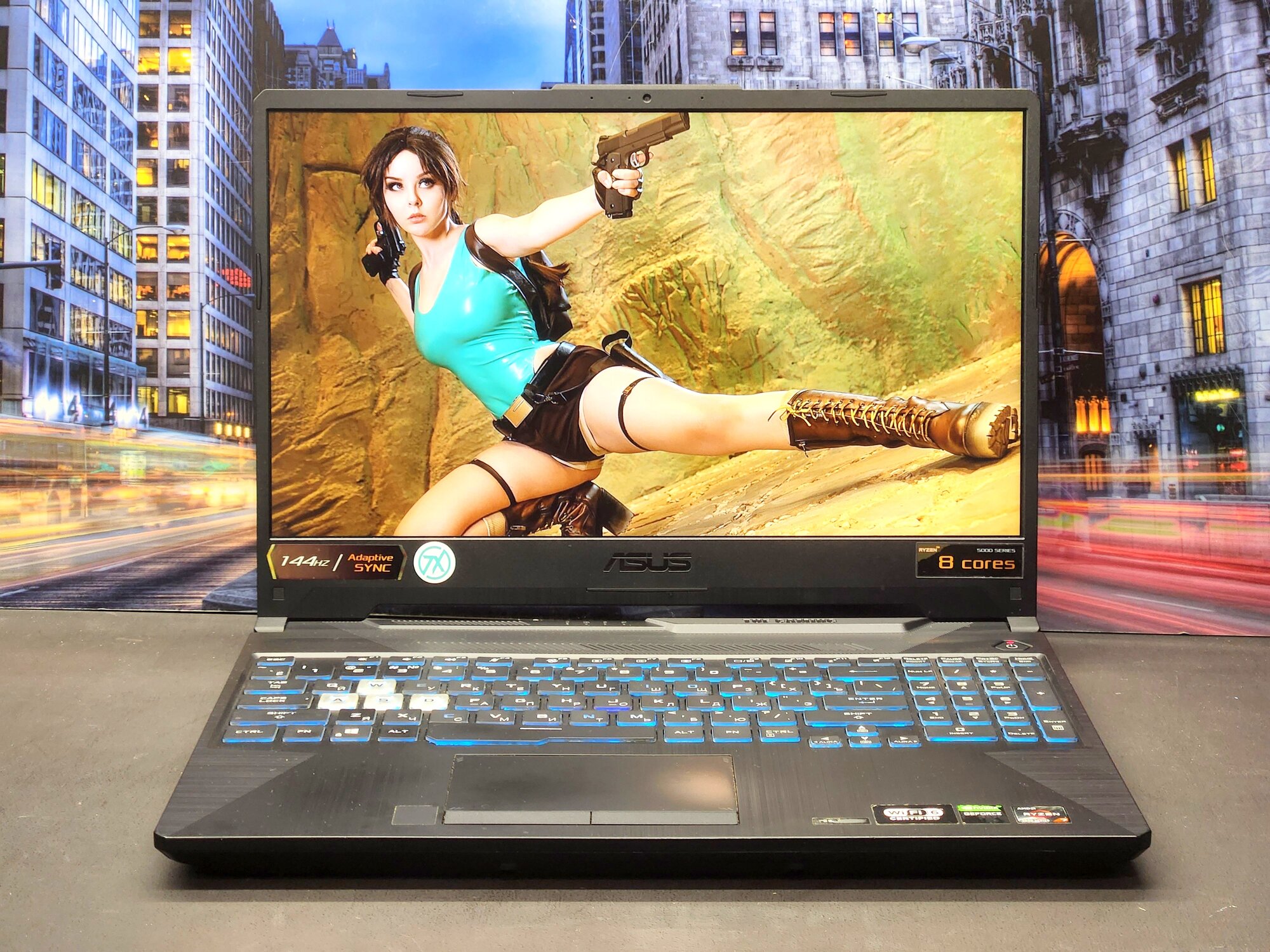 Игровой ноутбук Asus TUF Gaming Ryzen7+RTX3060/ Ноутбук с видеокартой RTX/ мощный ноутбук/16ГБ DDR4/SSD 512ГБ/ Windows 10