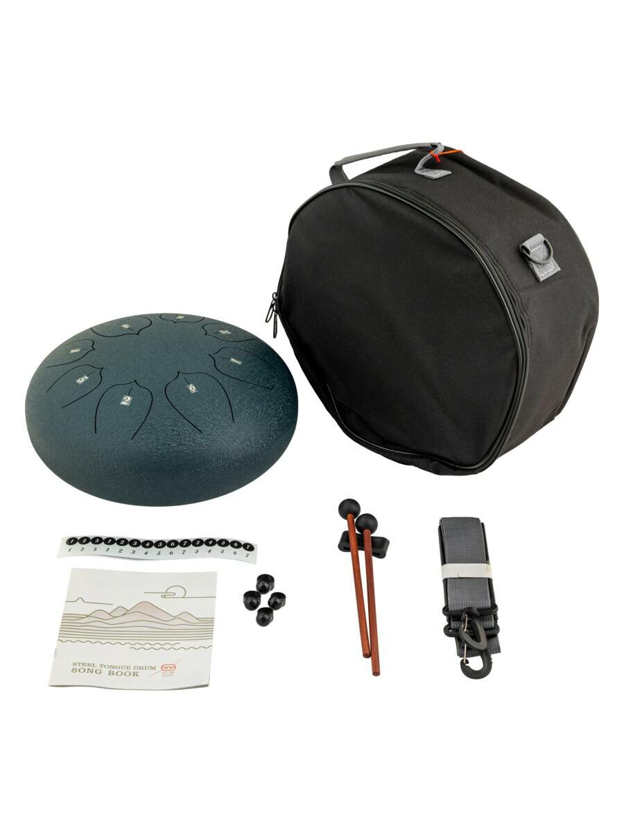 TERRIS ELD- 1208 - Барабан язычковый Глюкофон, цвет черный
