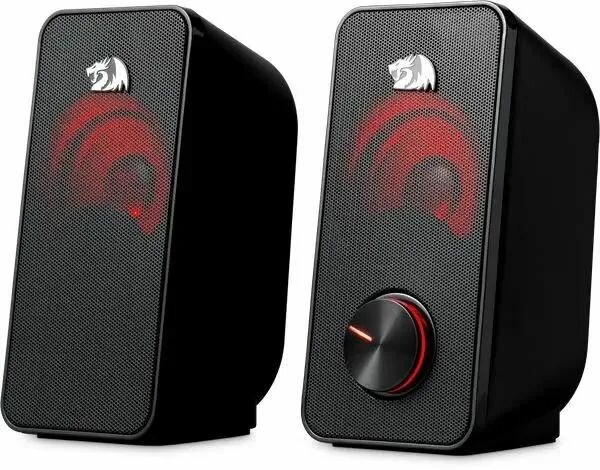 Колонки для компьютера Defender Stentor, 6 Вт, проводные 3,5мм, система 2.0, USB, черные (77600)
