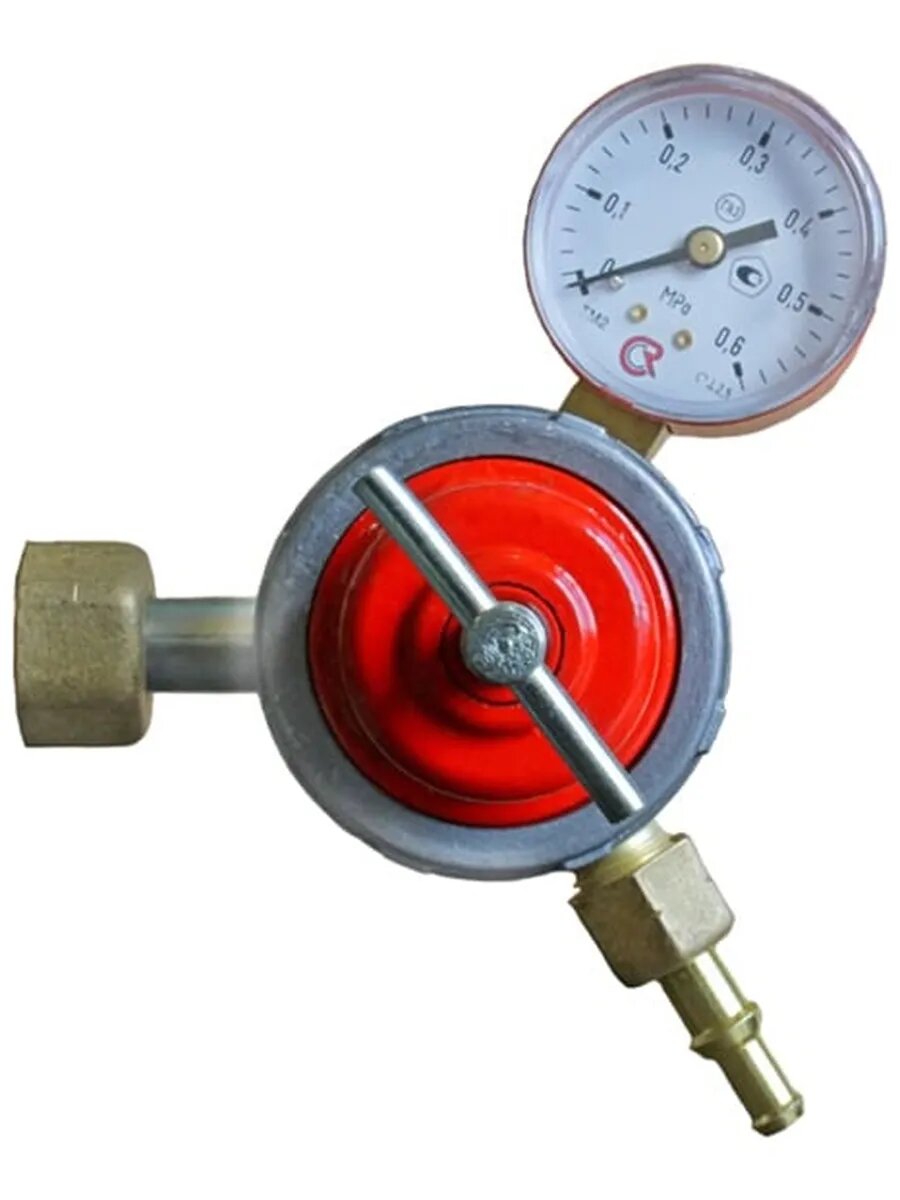 Регулятор давления газа для колонки тип лягушка бытовой
