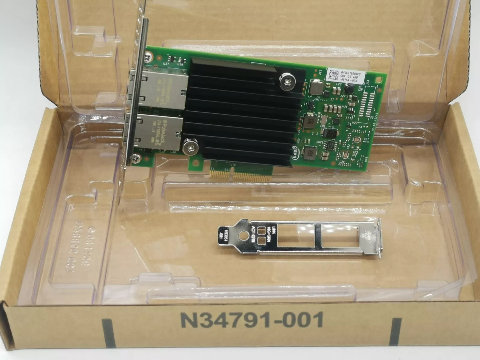 Intel X550T2BLK Network Ethernet Converged Adapter X550-T2 Bulk Pack Retail