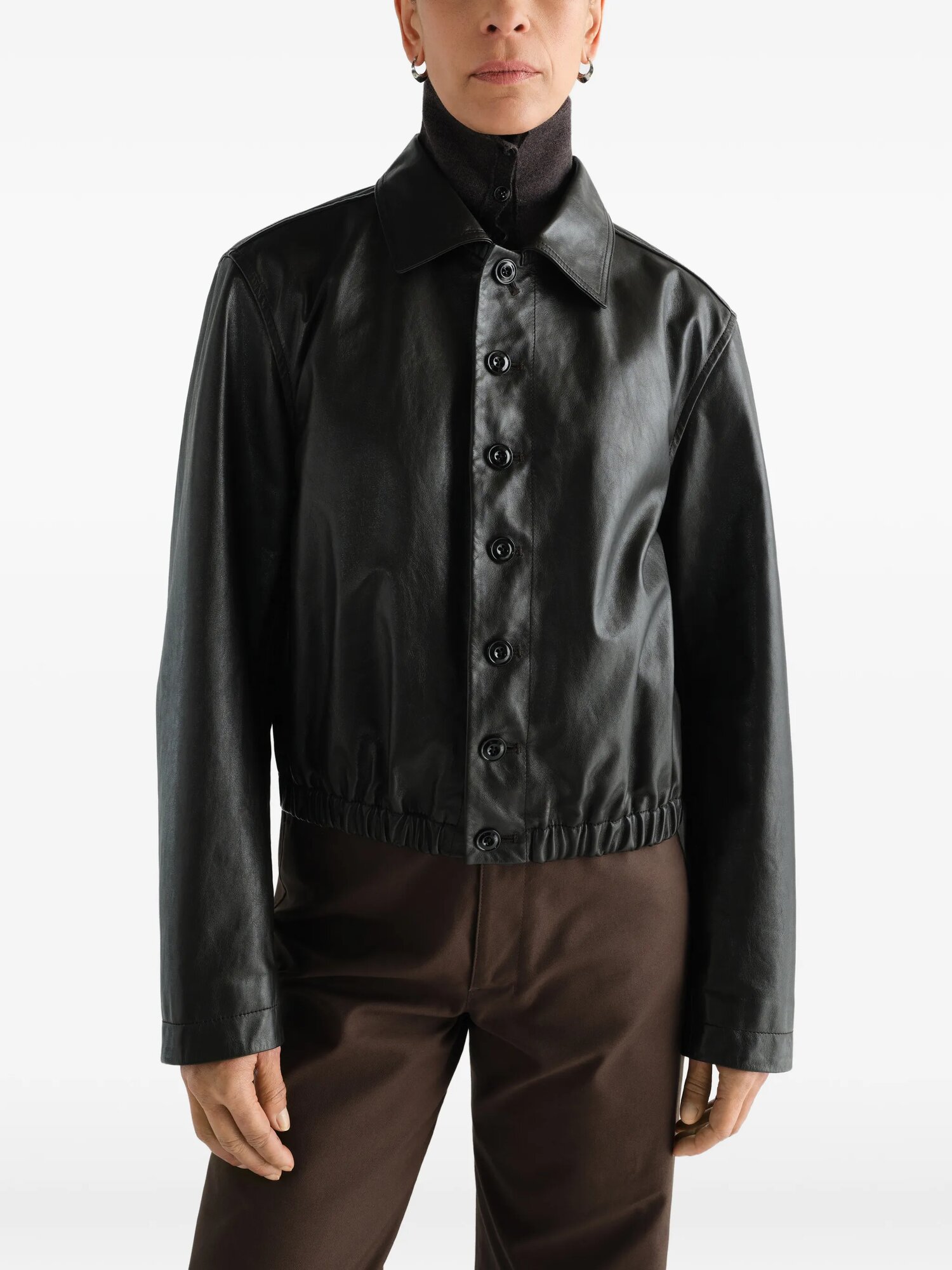 Куртка LEMAIRE Soft leather blouson, размер 38 — фото 1
