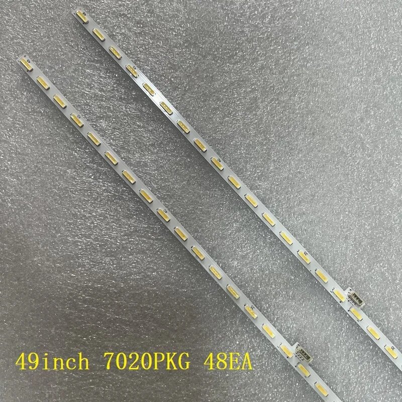 Светодиодная лента для подсветки Sony KD-49X8300C 48LED 525мм 2шт 4pcs For 2 TV