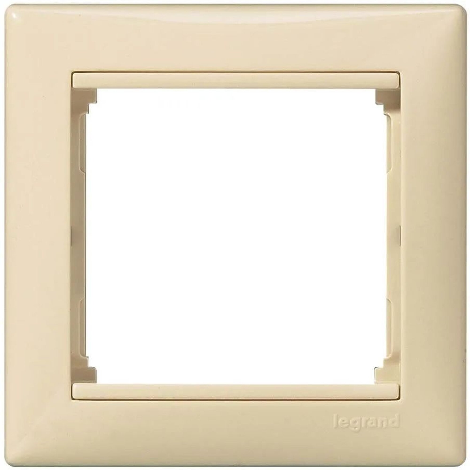 Рамка Legrand VALENA 774351, слоновая кость, глянцевая, 1 пост, IP20, 82х82х11 мм, 10шт