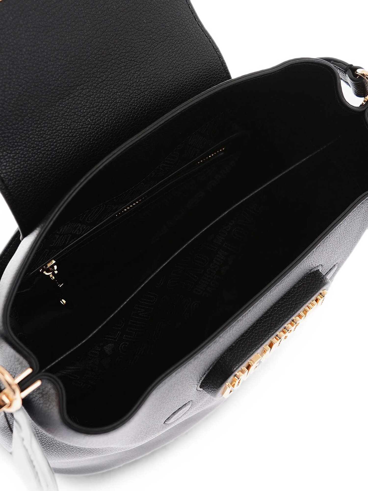 Сумка LOVE MOSCHINO Logo-embossed bucket bag — фото 1