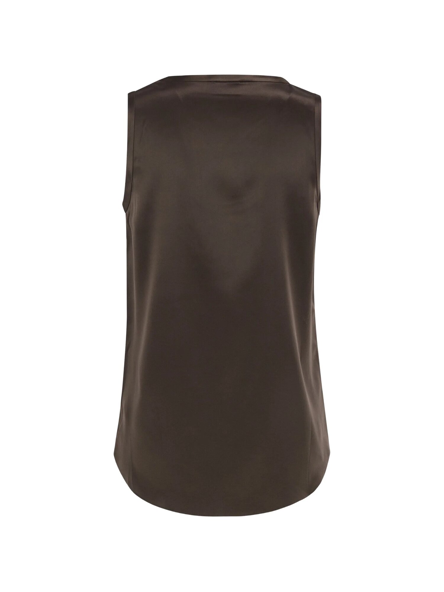Топ BRUNELLO CUCINELLI Reversible silk-satin top, размер 38 — фото 1