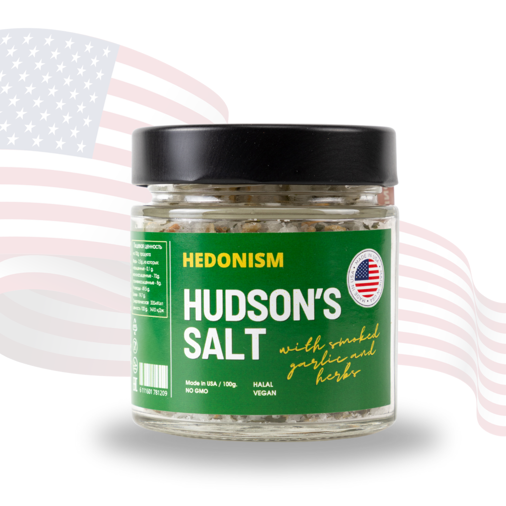 Соль Гудзона Fleur de salt с травами Hedonism