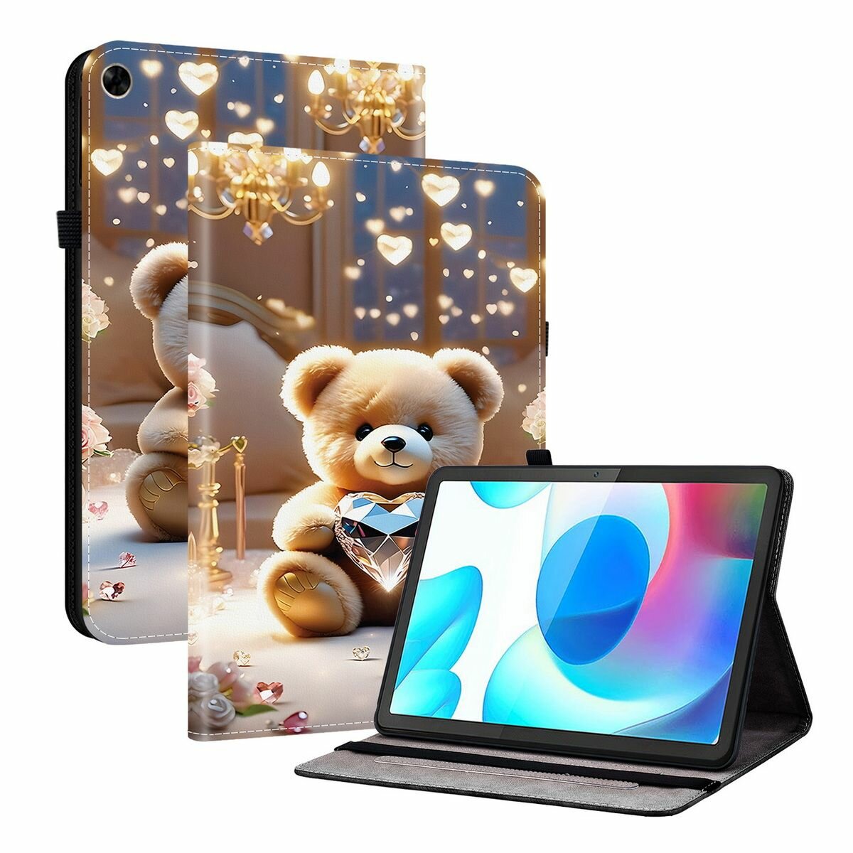 Корпус планшета с цветным кристаллом для Oppo Realme Pad Mini 8,7 дюйма