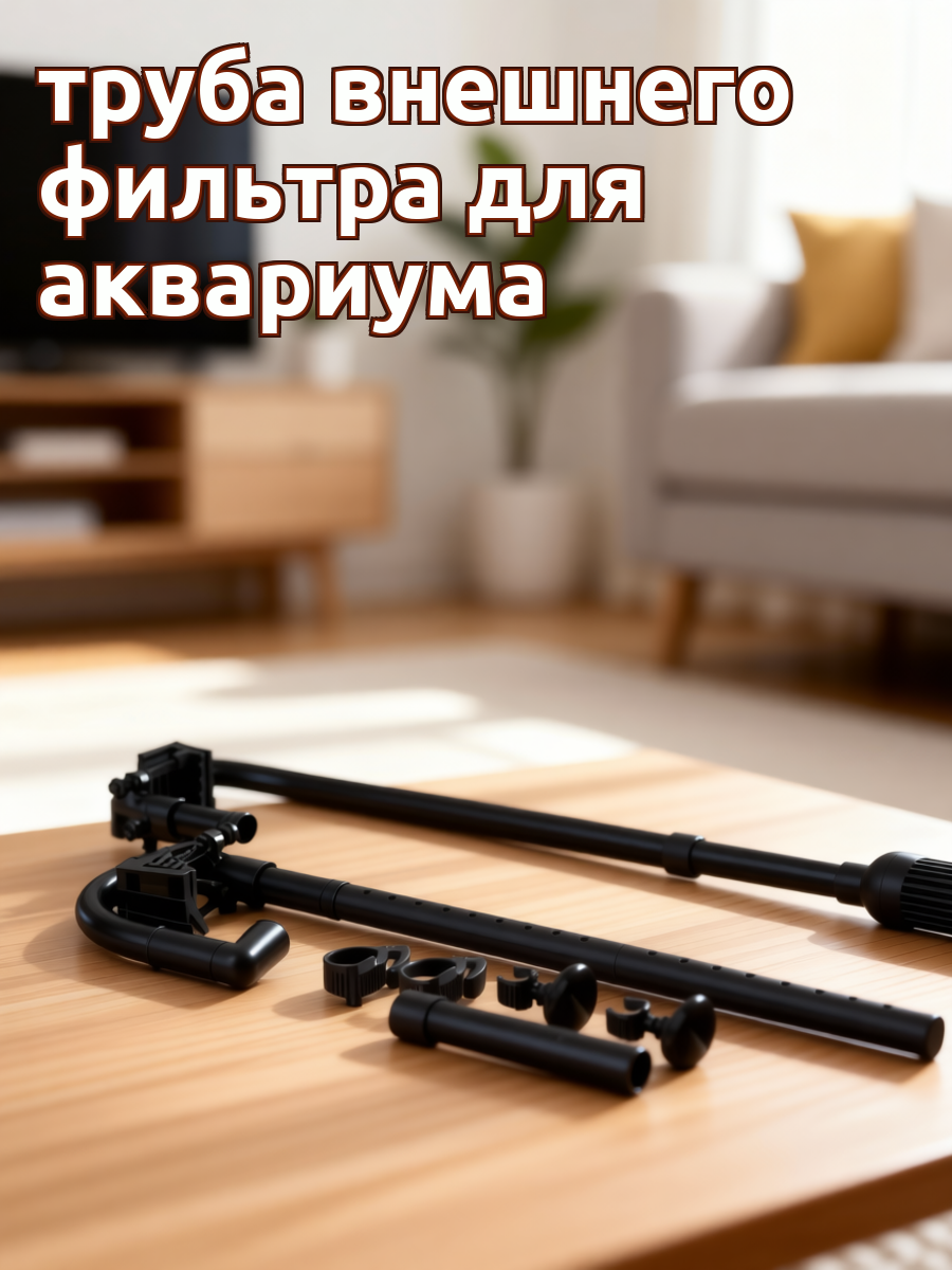 Набор пластиковых трубок для аквариума 16 мм для внешнего канистрового фильтра