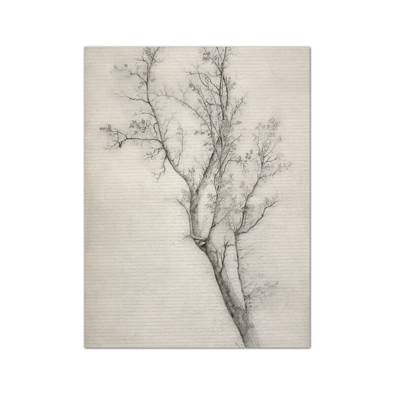 Деревенский пейзаж на холсте 20x25 см, PB12107