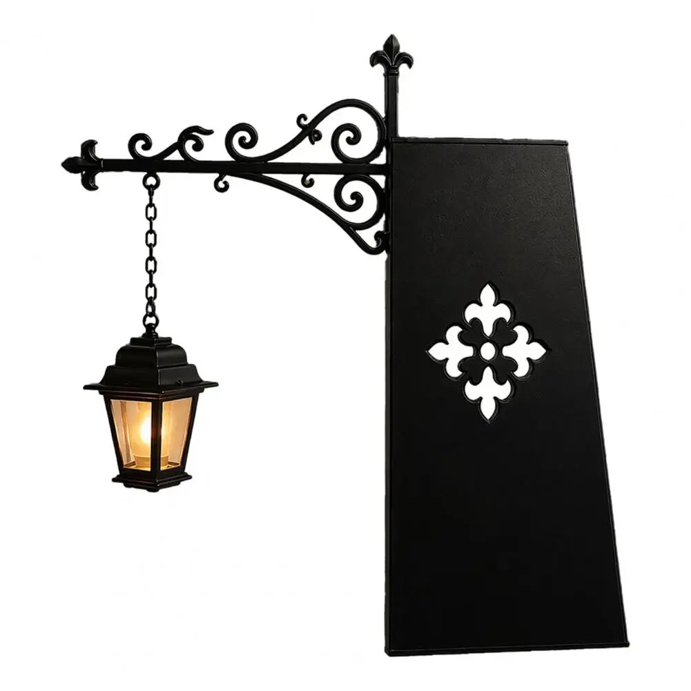 Винтажный LED-фонарь для полки