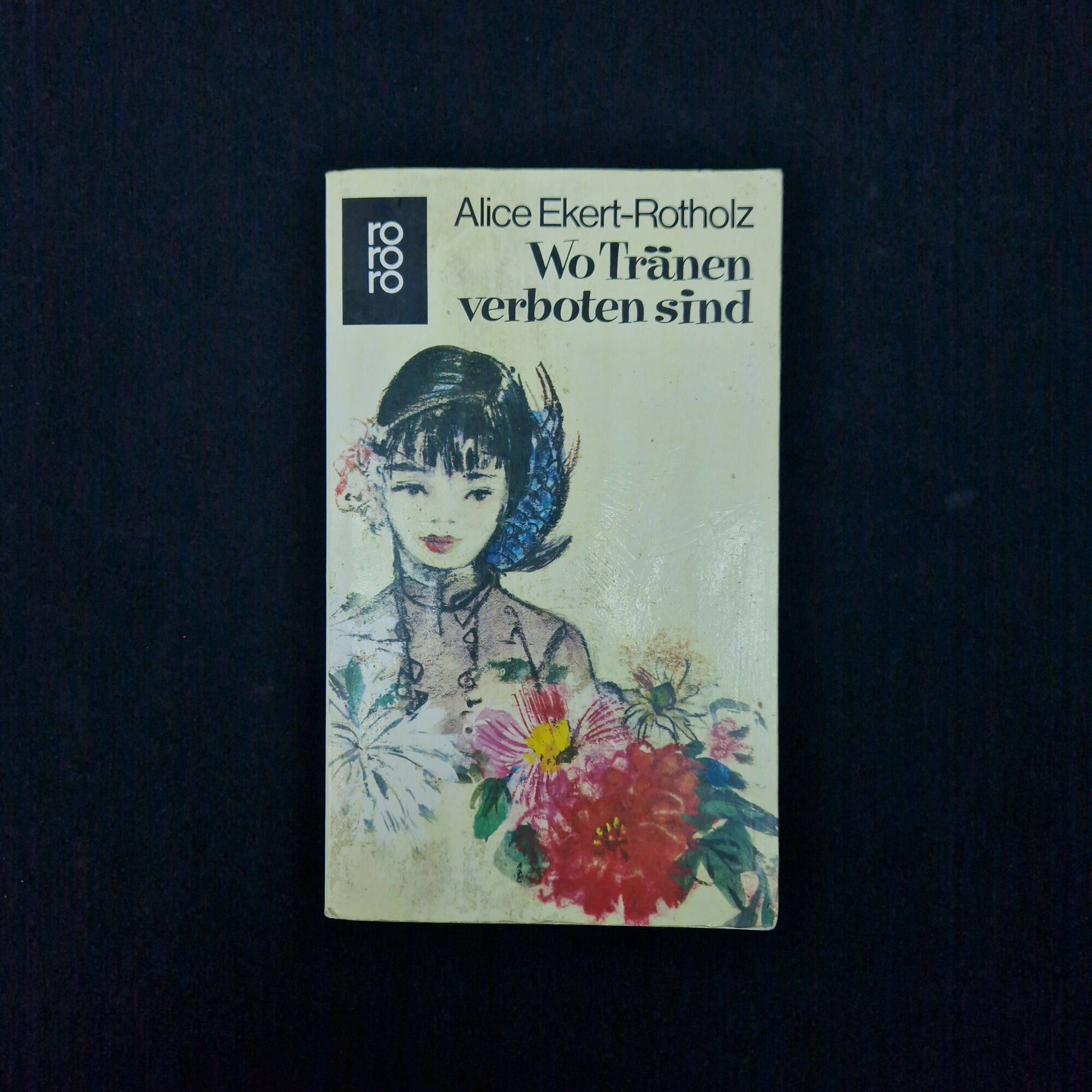 Alice Ekert Rotholz. Wo Tränen verboten sind. Антикварная книга, роман