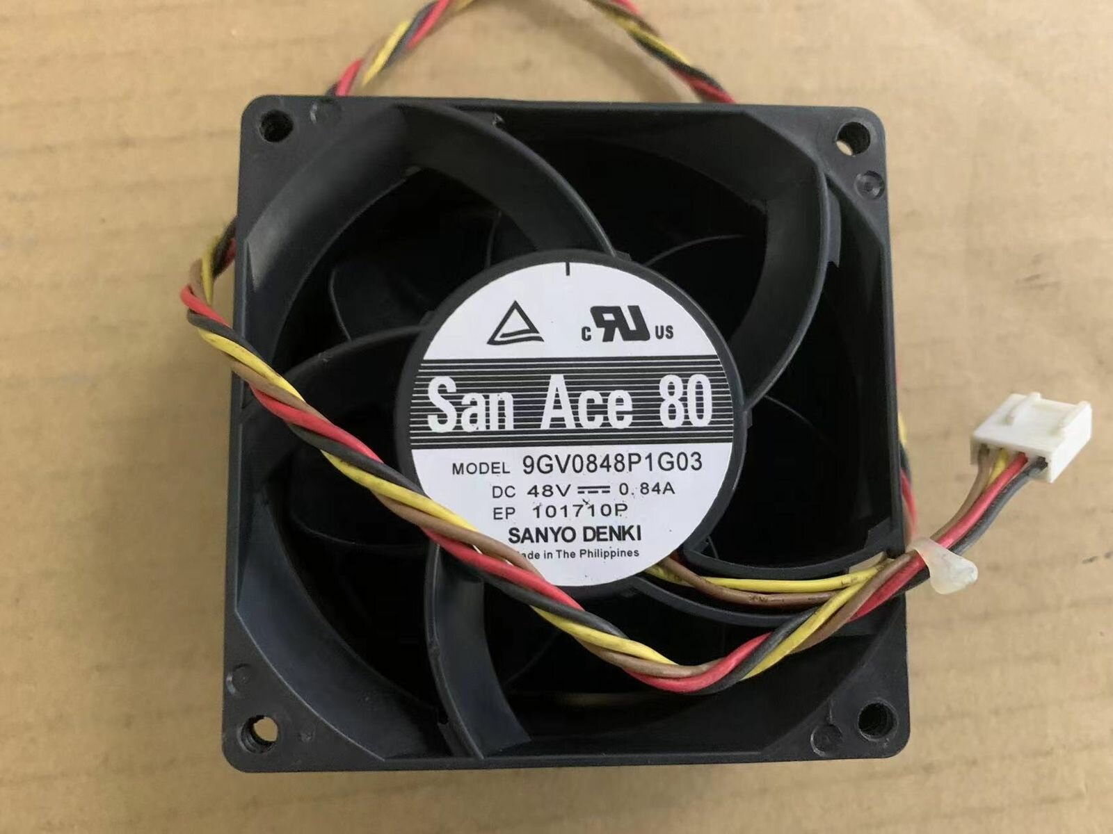 Sanyo San Ace 80 9GV0848P1G03 DC 48V 0.84A 8 см Серверный вентиляторы -