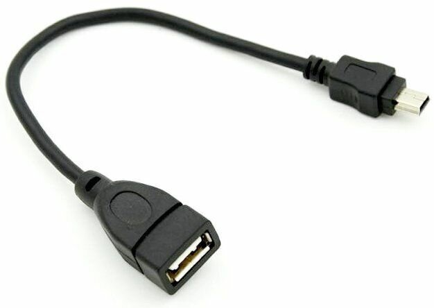 Кабель OTG MicroUSB AM - USB A, для накопителей к мобильным устройствам