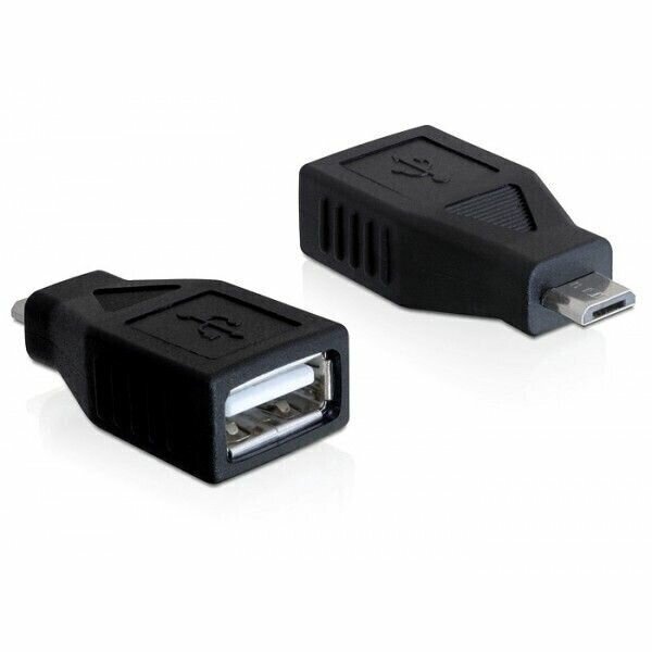 Переходник USB-A (разъём) на MicroUSB (штекер)