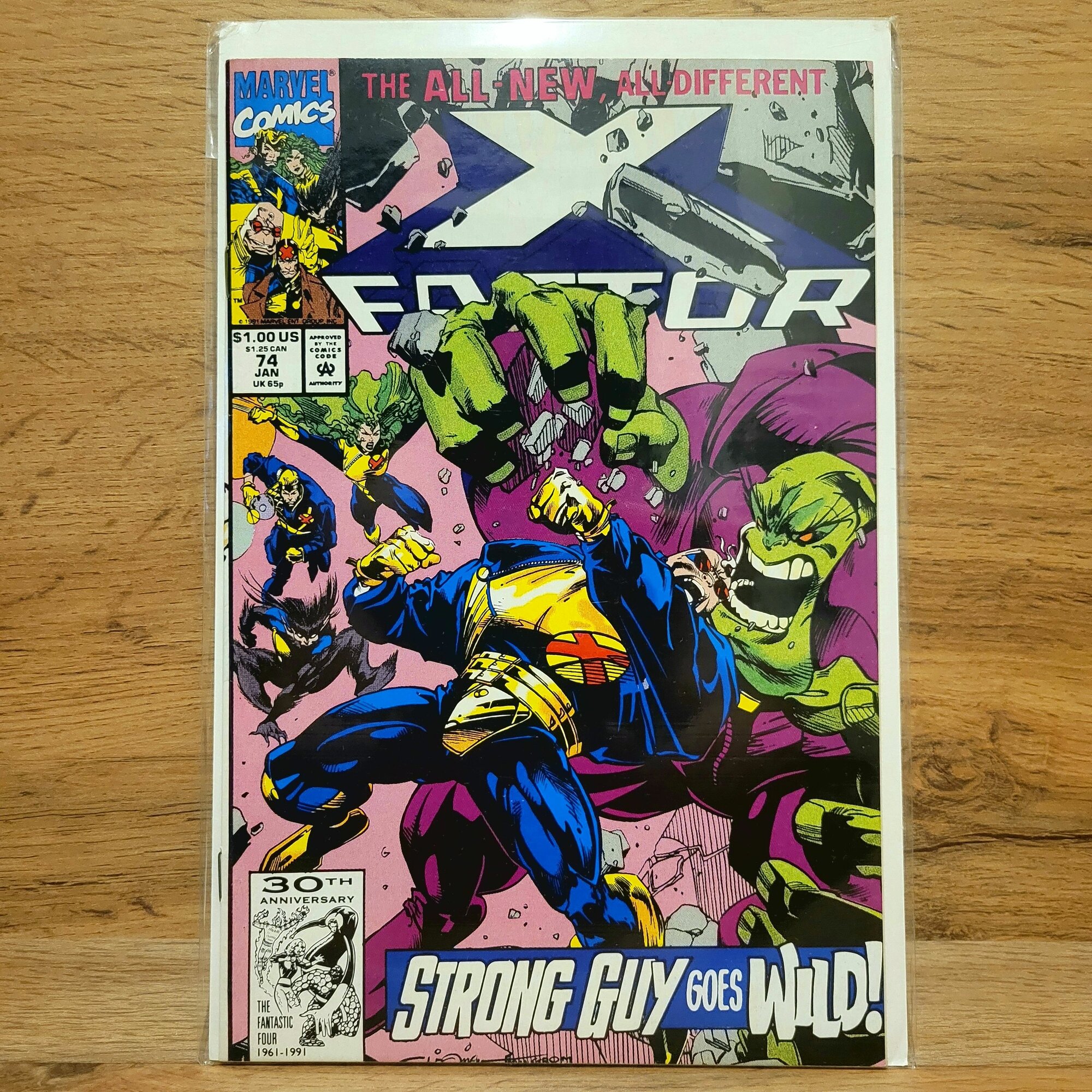 Ретро Комикс X-Factor #74. 1991 Год.