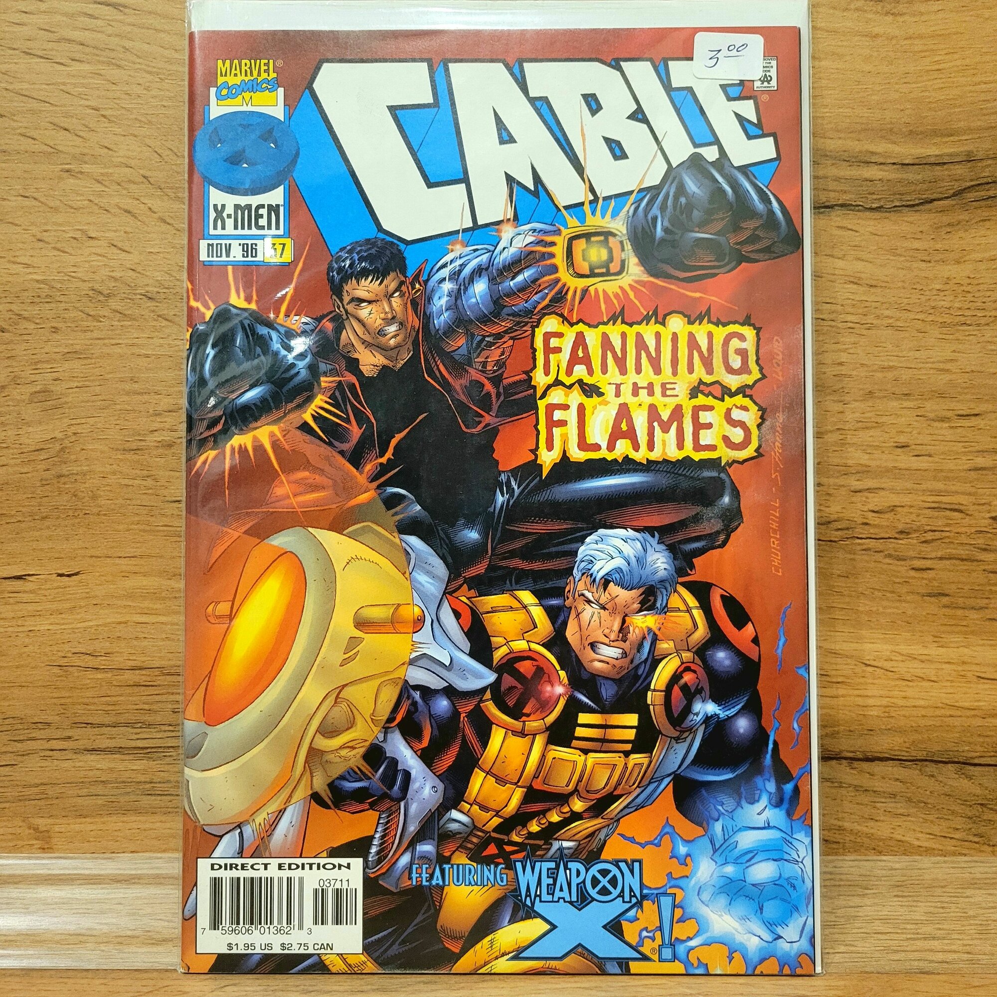 Ретро Комикс Cable #37. 1996 Год.