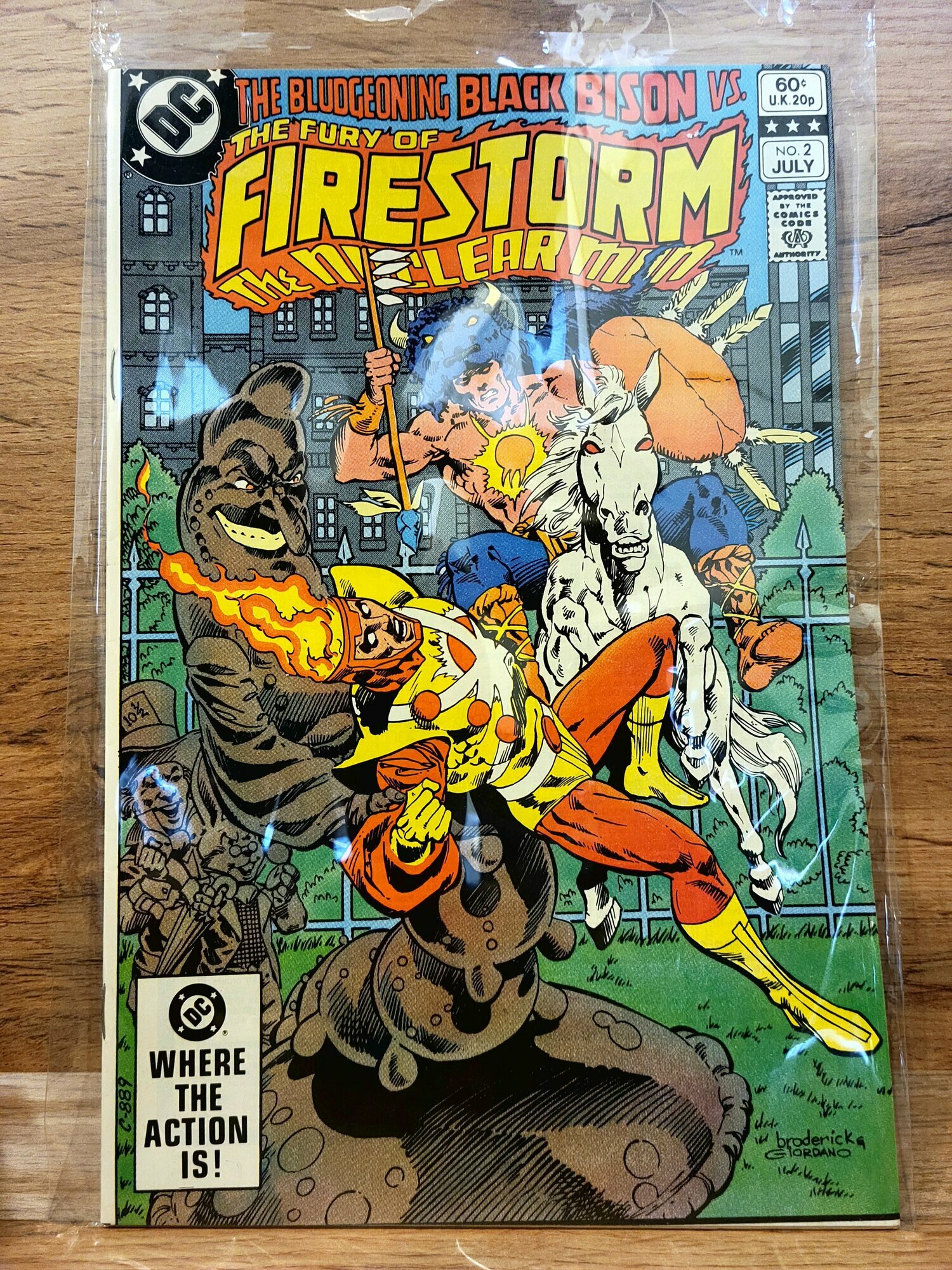 Ретро Комикс Firestorm #2. 1987 Год