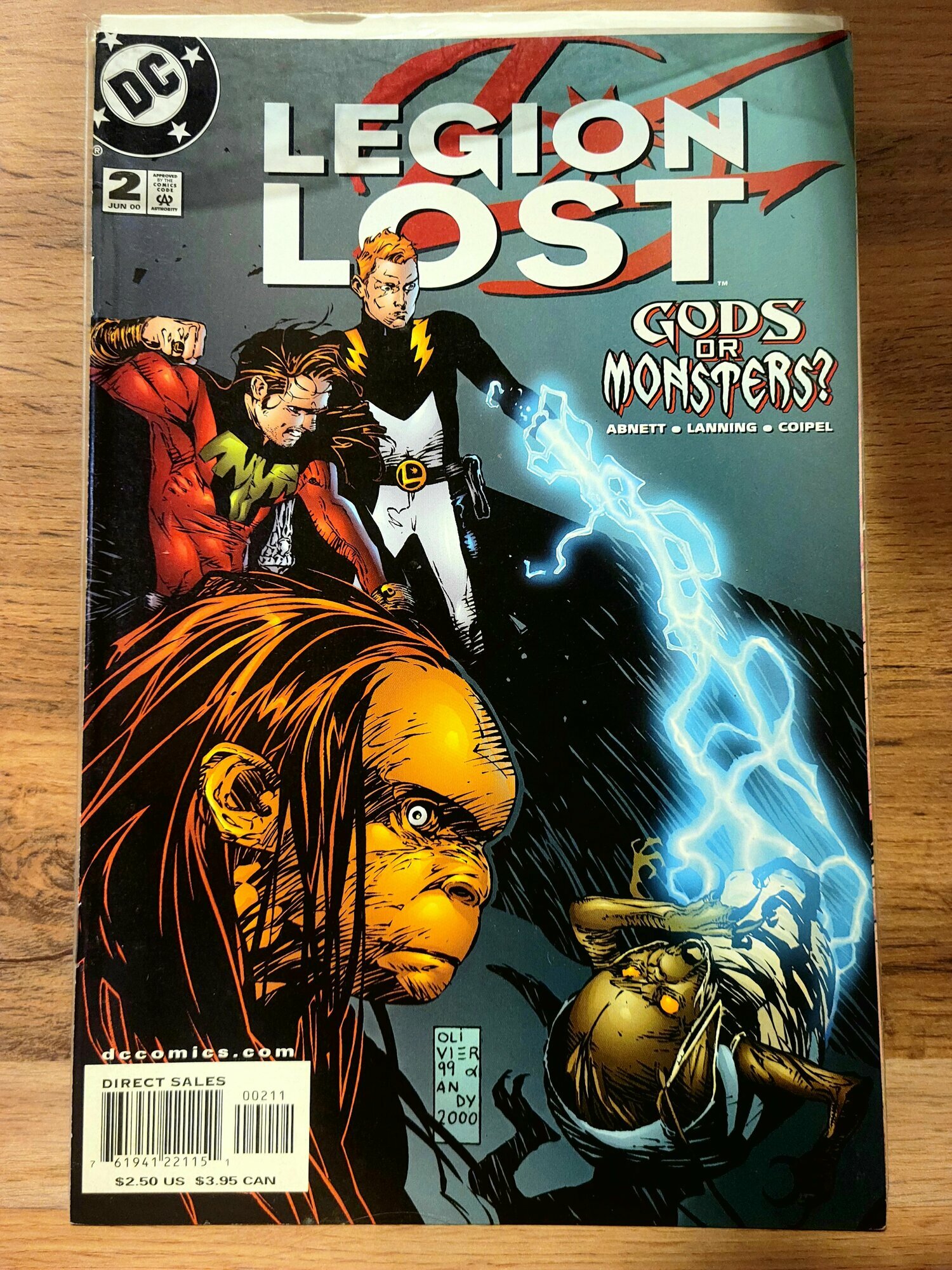 Legion Lost #2. Оригинальный Комикс.