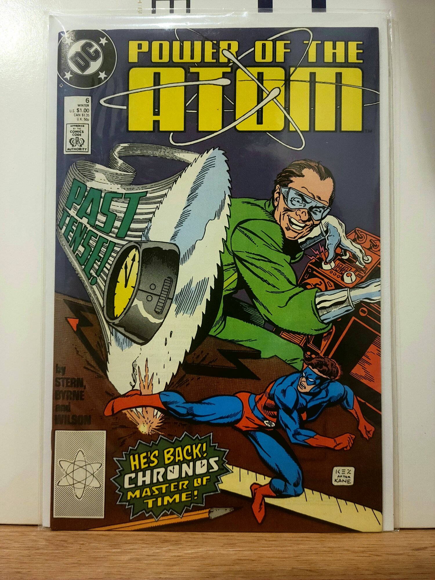 Ретро Комикс Atom #6. 1989 Год. Detective Comics. Оригинал!