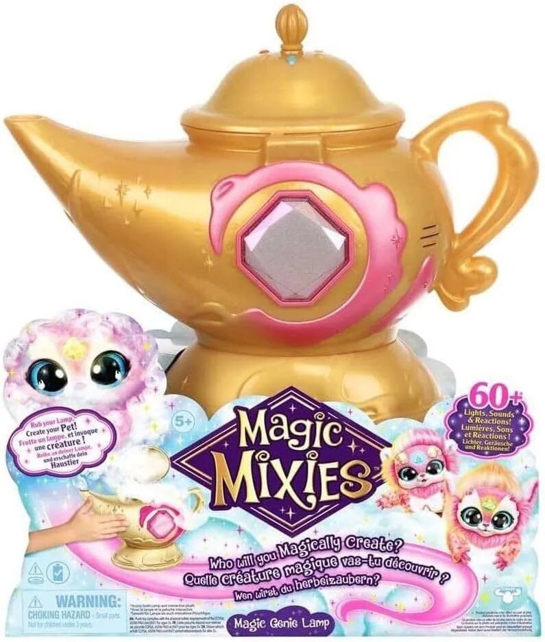 Magic Mixies Волшебная лампа Джинна. С розовой игрушкой.