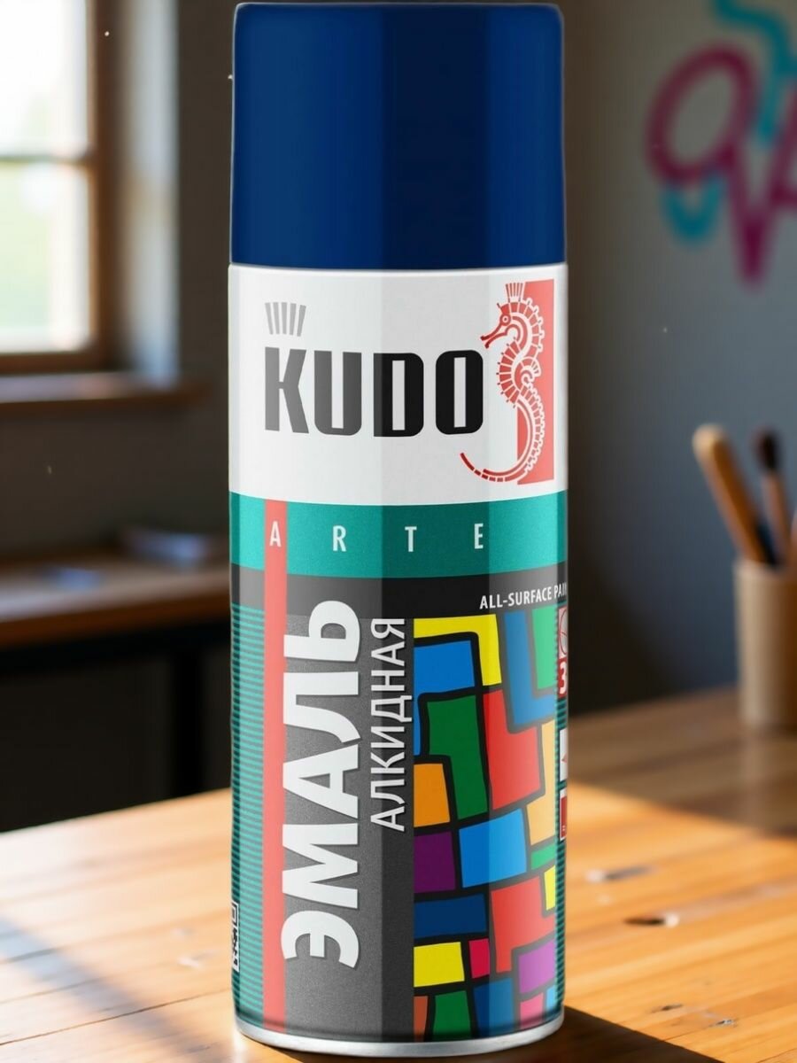 Эмаль универсальная KUDO темно-синяя