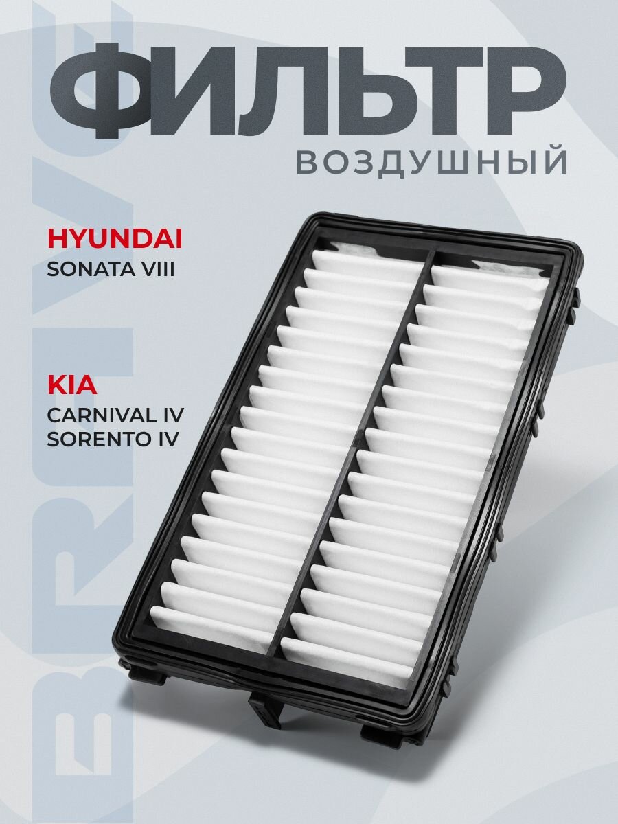 Фильтр воздушный 28113-L1100 Sonata DN8 20- 2.5, KIA K5 DL3 2.5, Sorento IV 20-