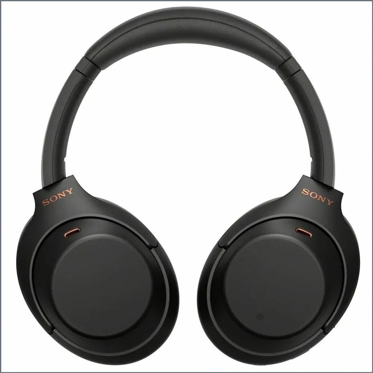 Sony Наушники с микрофоном Sony WH-1000XM4, Bluetooth, USB Type-C, черный для музыки для звонков