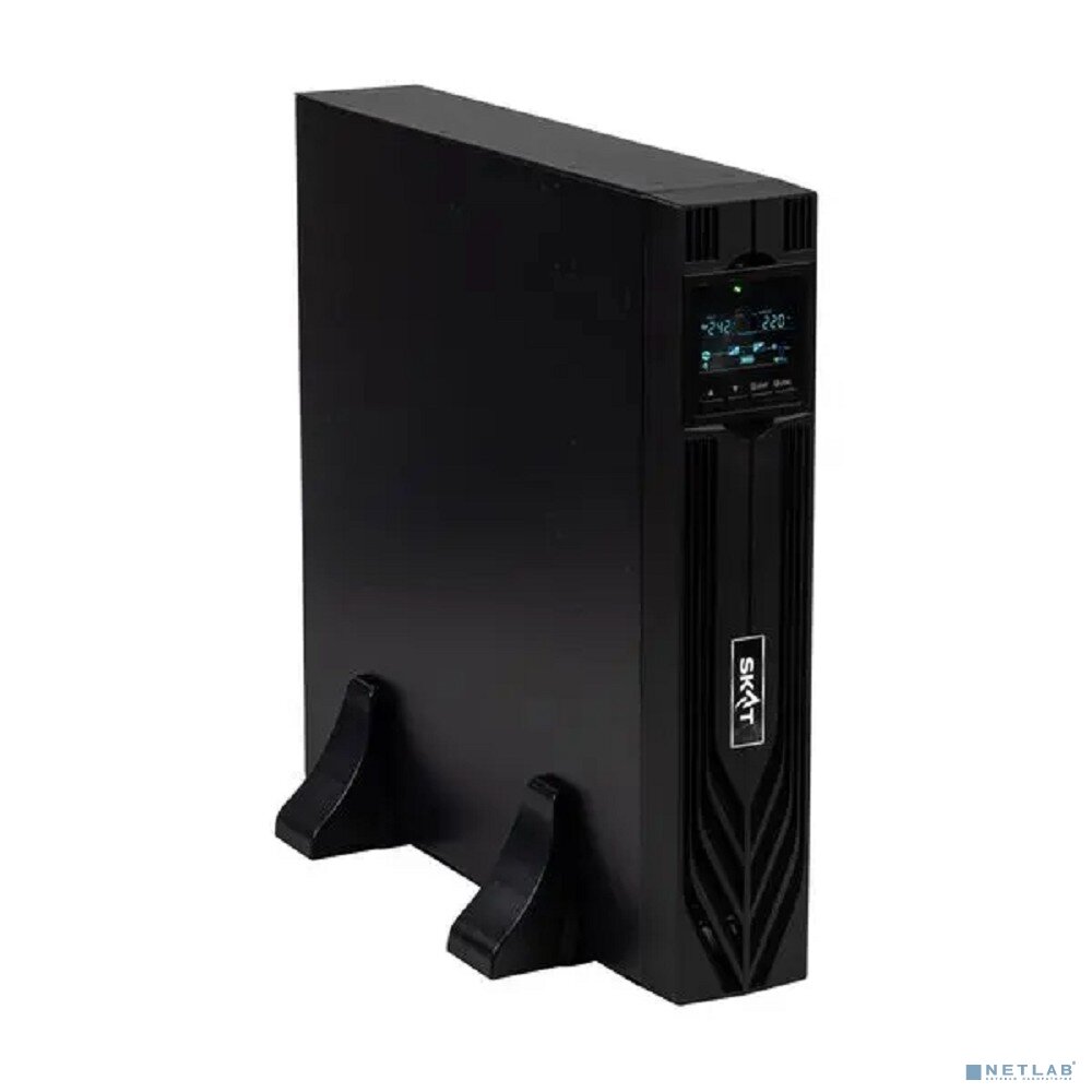 ИБП Бастион SKAT-UPS 2000-RACK-ON-4X9 P3 {Online, 2000ВА/2000Вт, 2хЕВРО, АКБ 4х9Ач, SNMP/USB/RS-232/EPO, доп блок до 4 шт SKAT BC 48/18S3, МПТ} (8768)