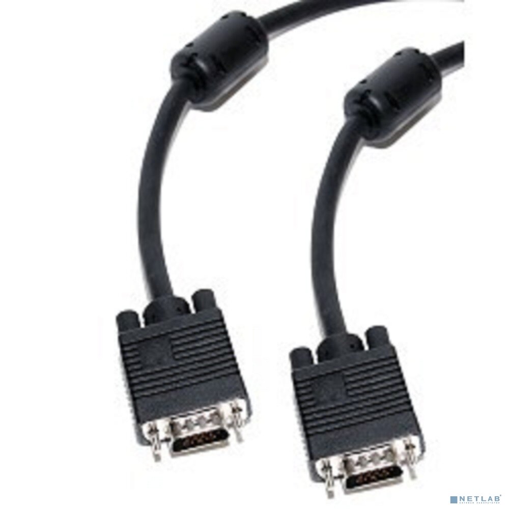 5bites APC-133-200 Кабель VGA сигнальный HD15M/HD15M, ферр. кольца, 20м.