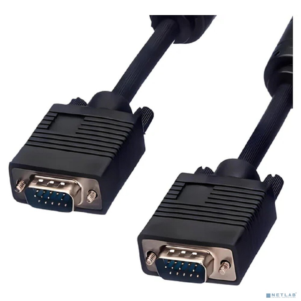 5bites APC-133-010 Кабель VGA сигнальный HD15M/HD15M, ферр. кольца, 1м.