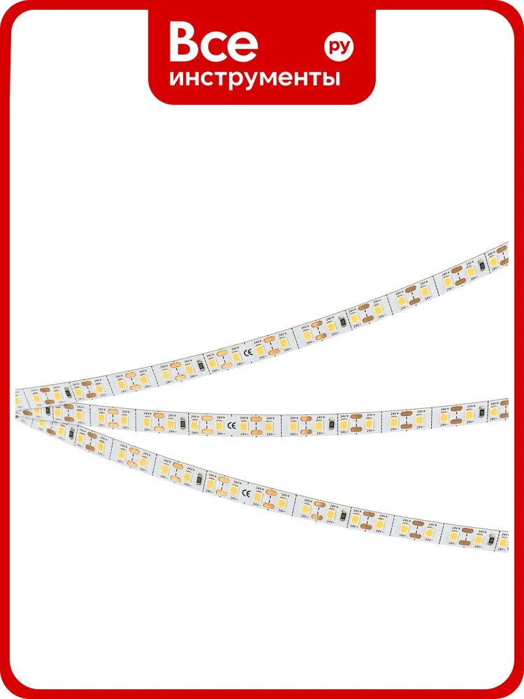 Светодиодная лента Arlight FC-A120-8 mm, 24 V, Warm3000-CX1 5 м 052927